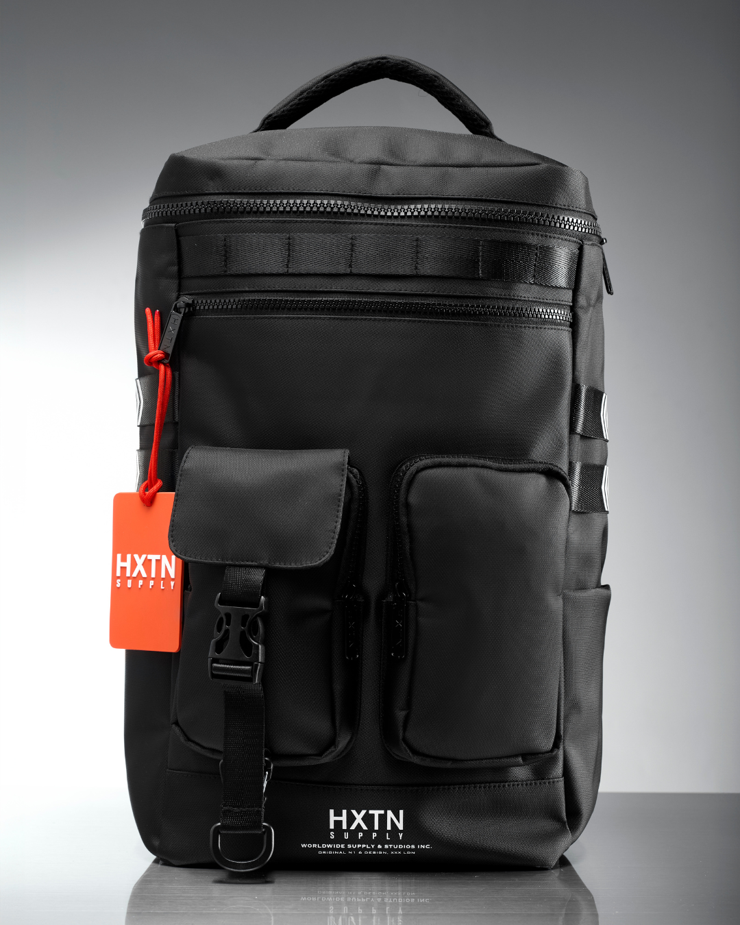 Black Unit 30L Backpack | Technical AM:PM Design by HXTN Supply